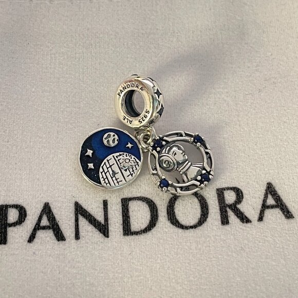 Pandora | Jewelry | Pandora Star Wars Princess Leia Double Dangle Charm ...